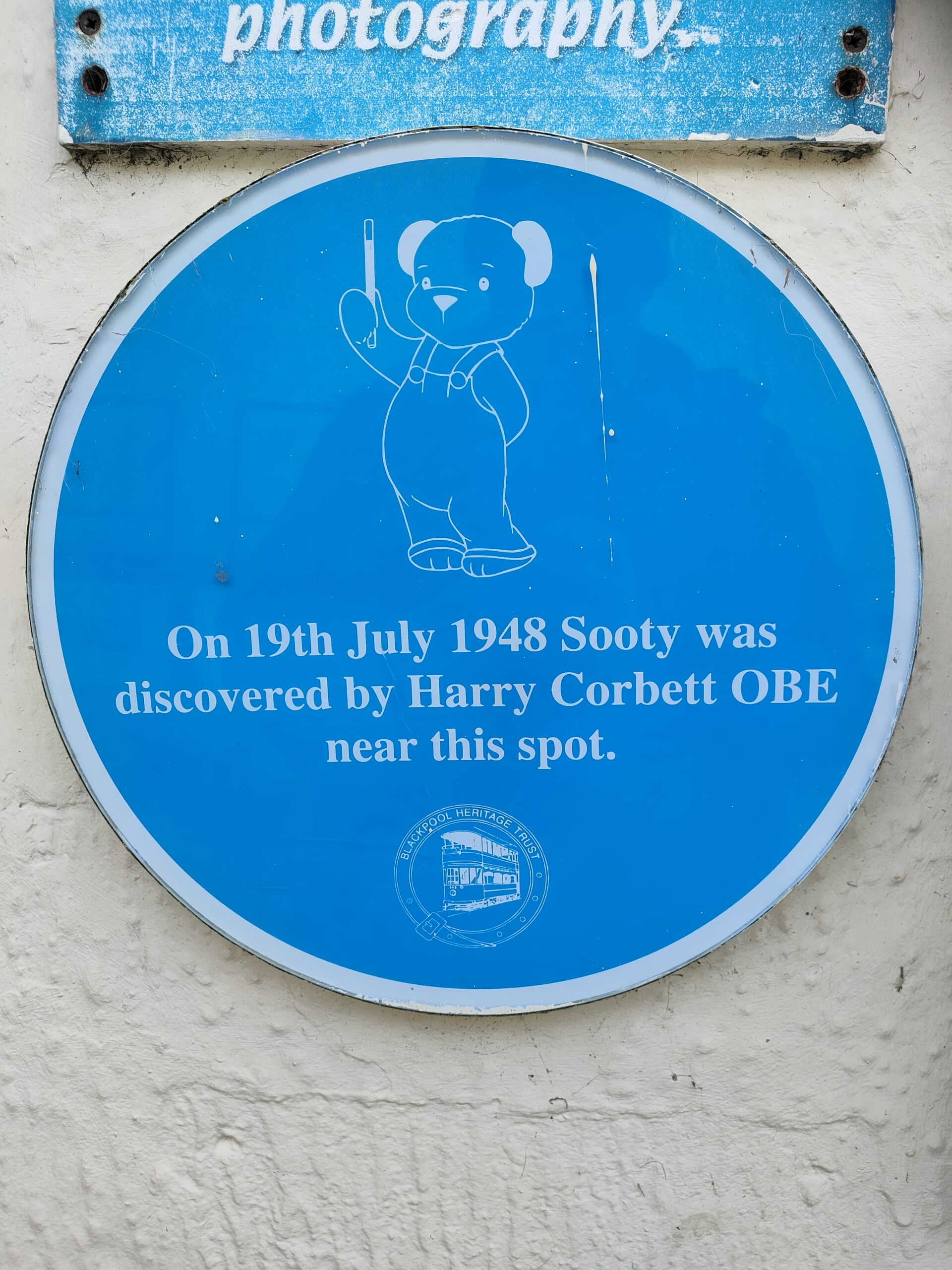 Sooty, North Pier, Blackpool – Heritage Boards