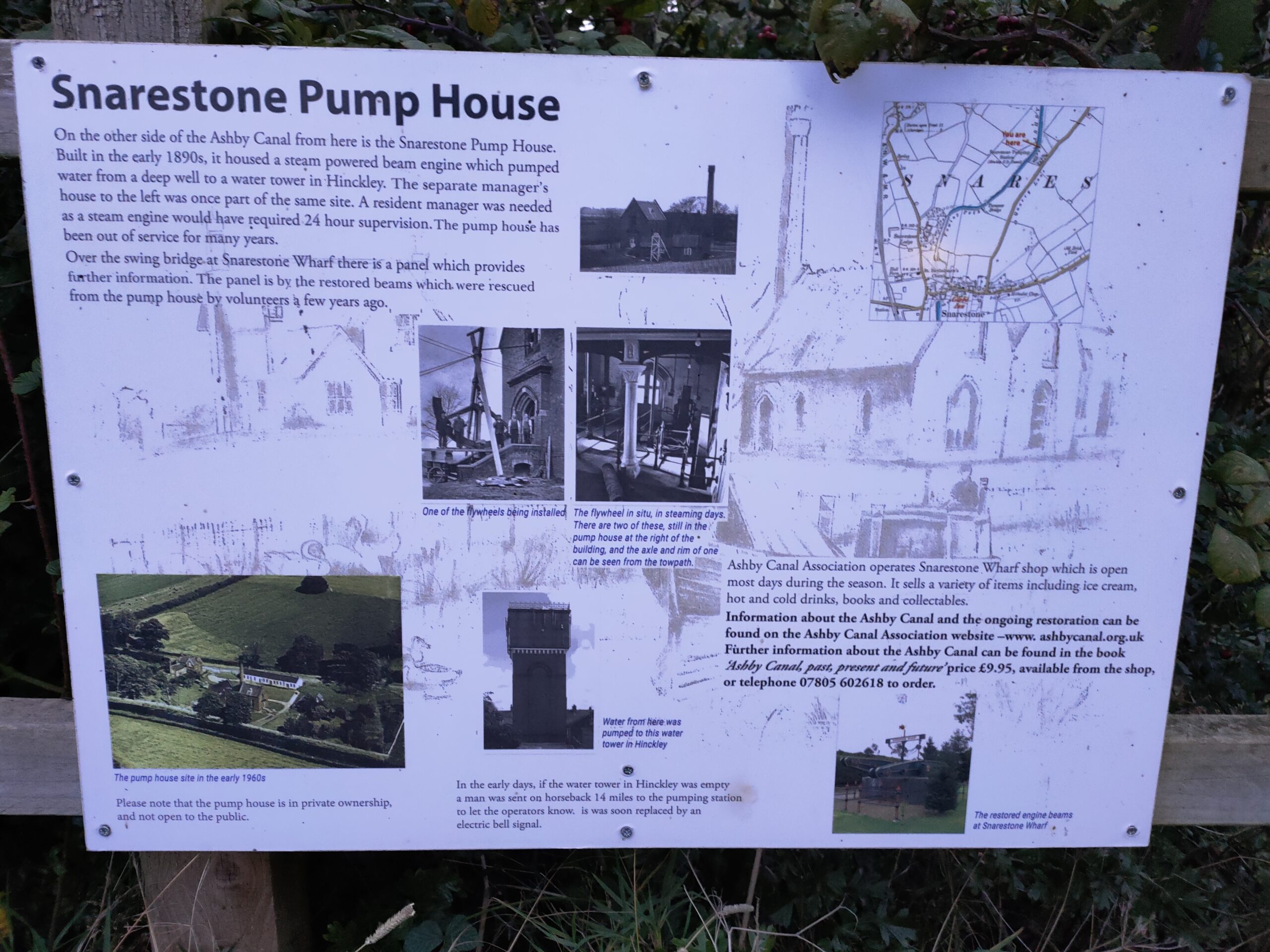 Pump House, Snarestone – Heritage Boards